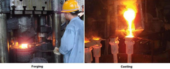 Difference Between Forging and Casting - VIVA DIFFERENCES