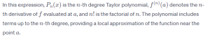 8 Difference Between Taylor Series And Taylor Polynomial - VIVA DIFFERENCES