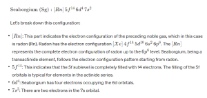 Seaborgium: History, Electron Configuration, Properties, Isotopes and ...