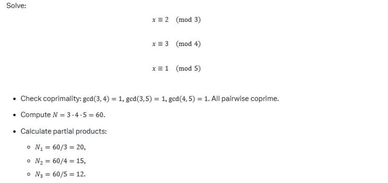 Chinese Remainder Theorem: Defination, How It Works And Examples - VIVA ...
